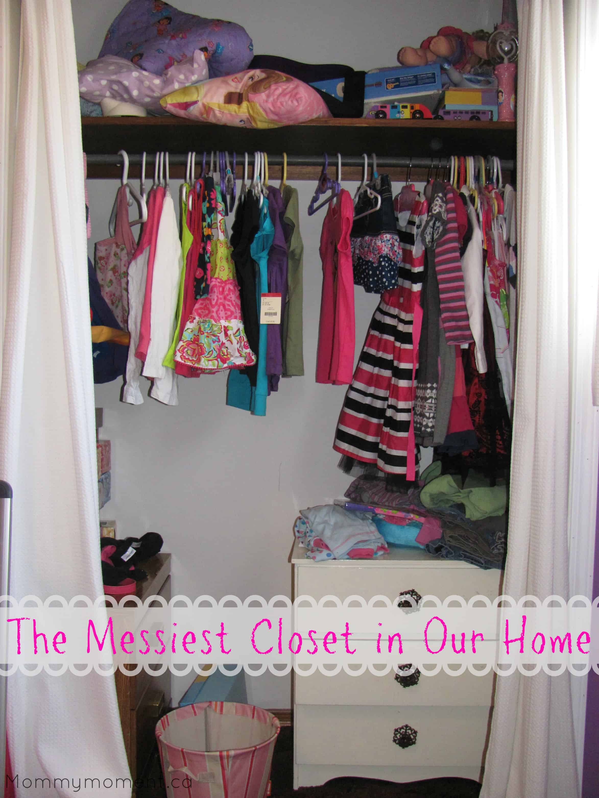 Before & After with the Rubbermaid Closet Helper System