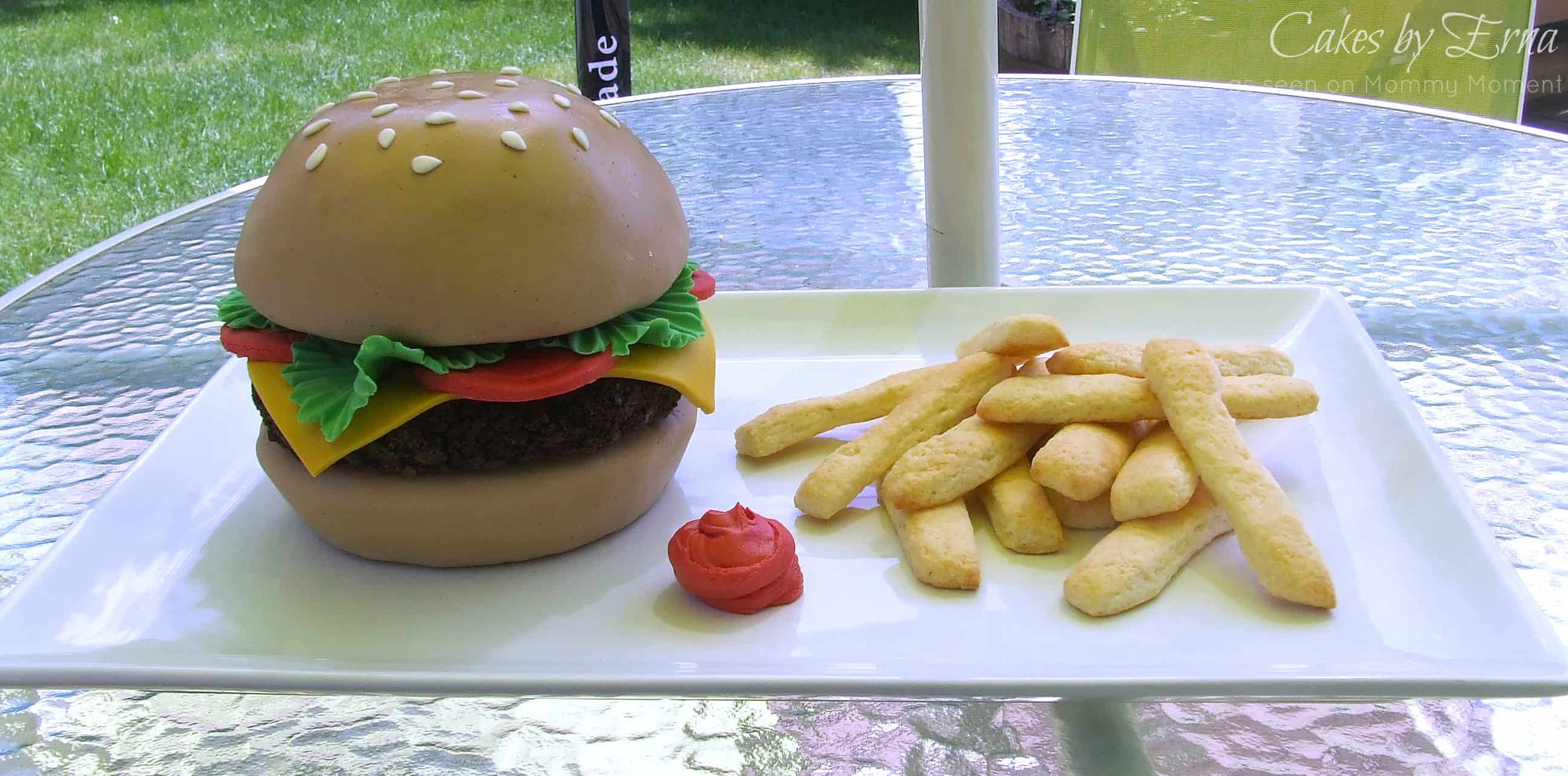Burger Cake