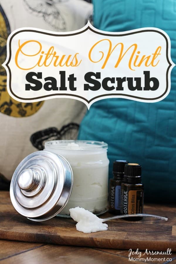 Citrus Mint Salt Scrub - Mommy Moment