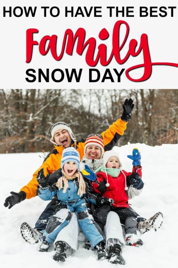 HOW TO HAVE THE BEST FAMILY SNOW DAY - Mommy Moment